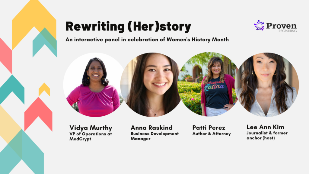Rewriting Her(story), An Interactive Panel - Proven Recruiting
